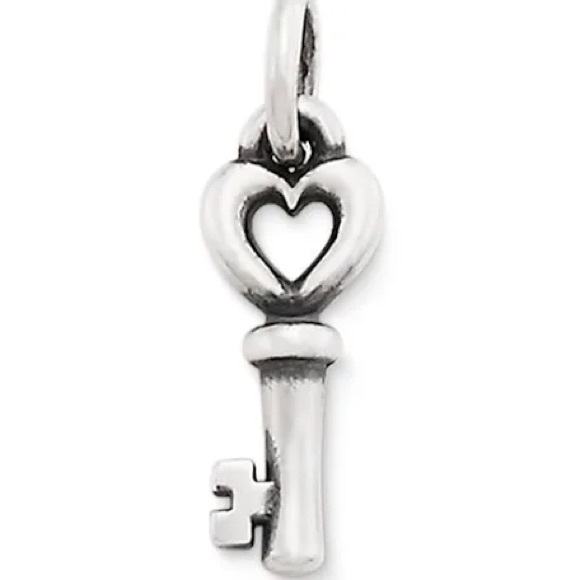James Avery | Jewelry | James Avery Mini Key Silver Charm | Poshmark